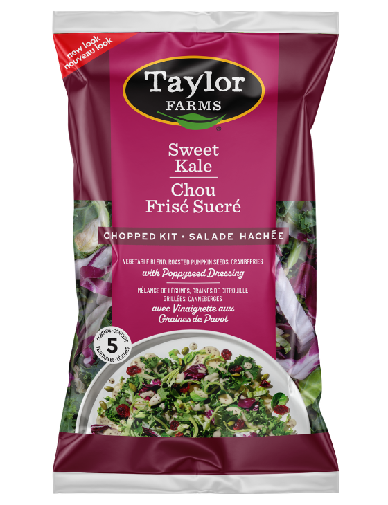 Sweet Kale Salade Chopped Kit - Taylor Farms